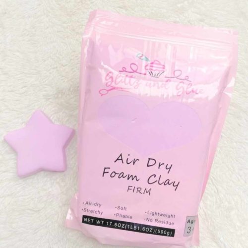 SOFT Red Foam clay, Foam Clay, Glittz and Glue Foam Clay, Fake bake ...